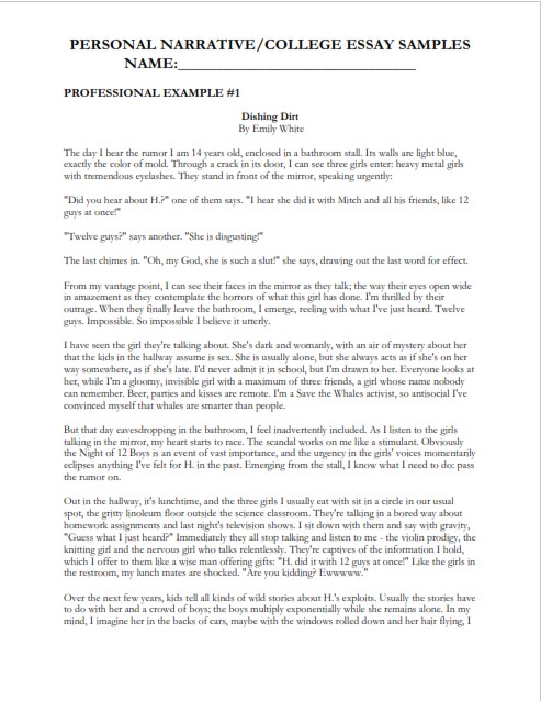 Easy Narrative Essay Examples and Writing Tips Easy Narrative Essay Examples and Writing Tips