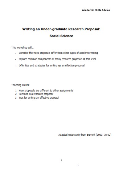 Learn How to Write a Research Proposal with Examples